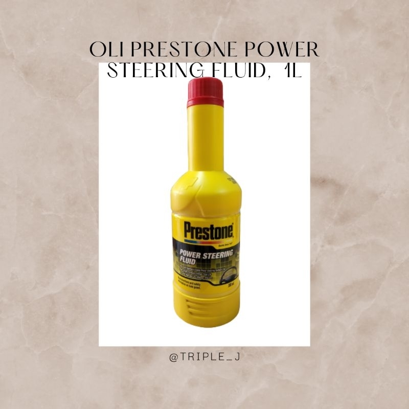 Jual Oli Prestone power steering Fluid 1L | Shopee Indonesia