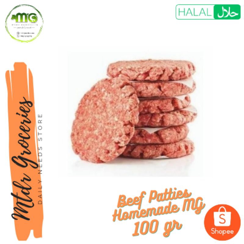 Jual Daging Burger Homemade Aus - Beef Patty - Aus Beef Patties ...