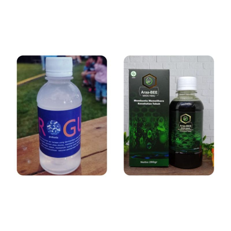 Jual Progut Liquid Probiotik Asam Lambung Maag Gerd Bonus Madu Hijau ...