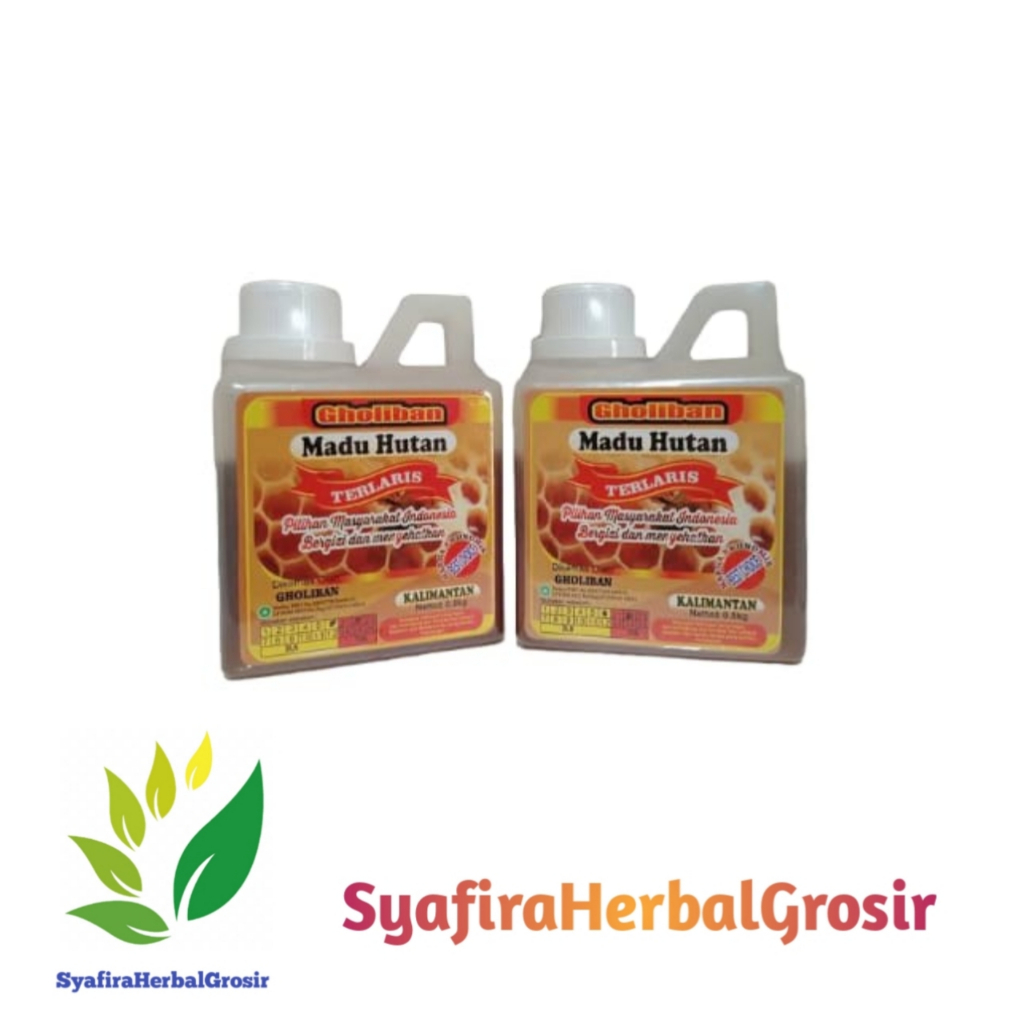Jual MADU HUTAN KALIMANTAN GHOLIBAN 500 Gr ORIGINAL ( BOTOL EMBOSS ...