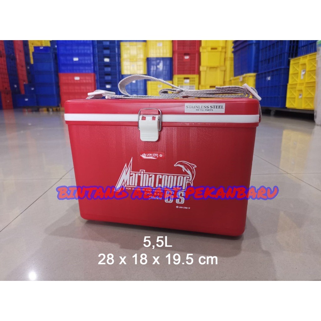 Jual Cooler Box Marina 6S Box Es Lion Star 5.5 Liter | Shopee Indonesia