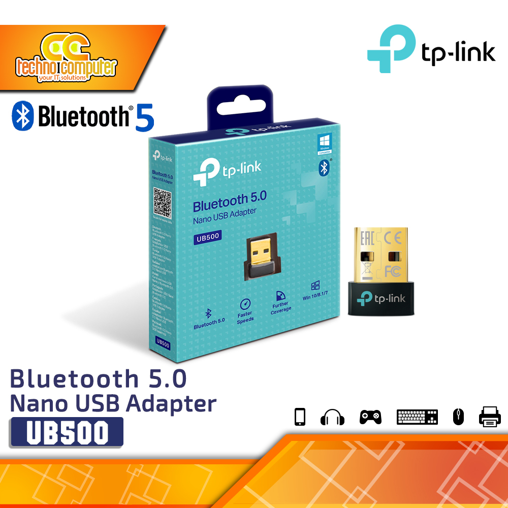 Jual TP-LINK UB500 ADAPTER USB BLUETOOTH - Bluetooth 5.0 Dongle Receiver - UB500 | Shopee Indonesia