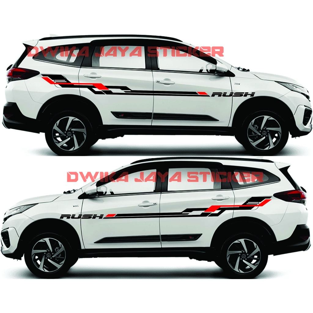 Jual Stiker mobil toyota rush cutting stiker mobil rush terios terbaru | Shopee Indonesia