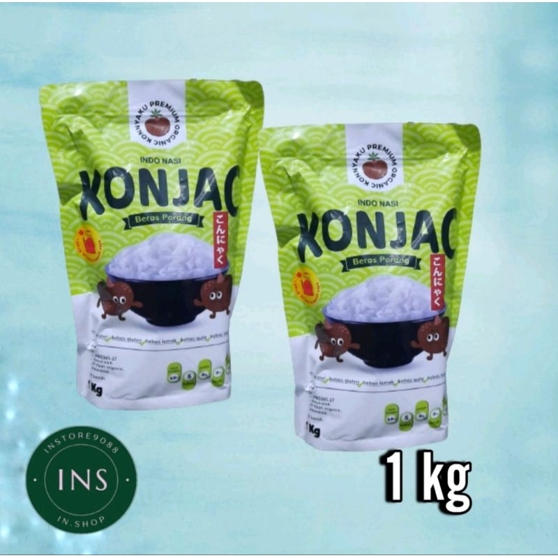 Jual Konjac rice beras porang 1 kg | Shopee Indonesia