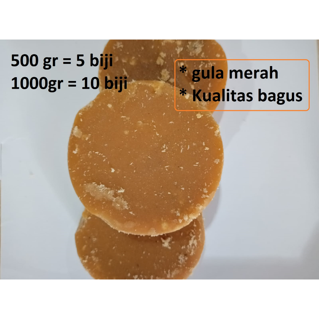 Jual Gula Merah Super Cap Mawar ASLI Jawa Kelapa Batok Mini Sugar ...