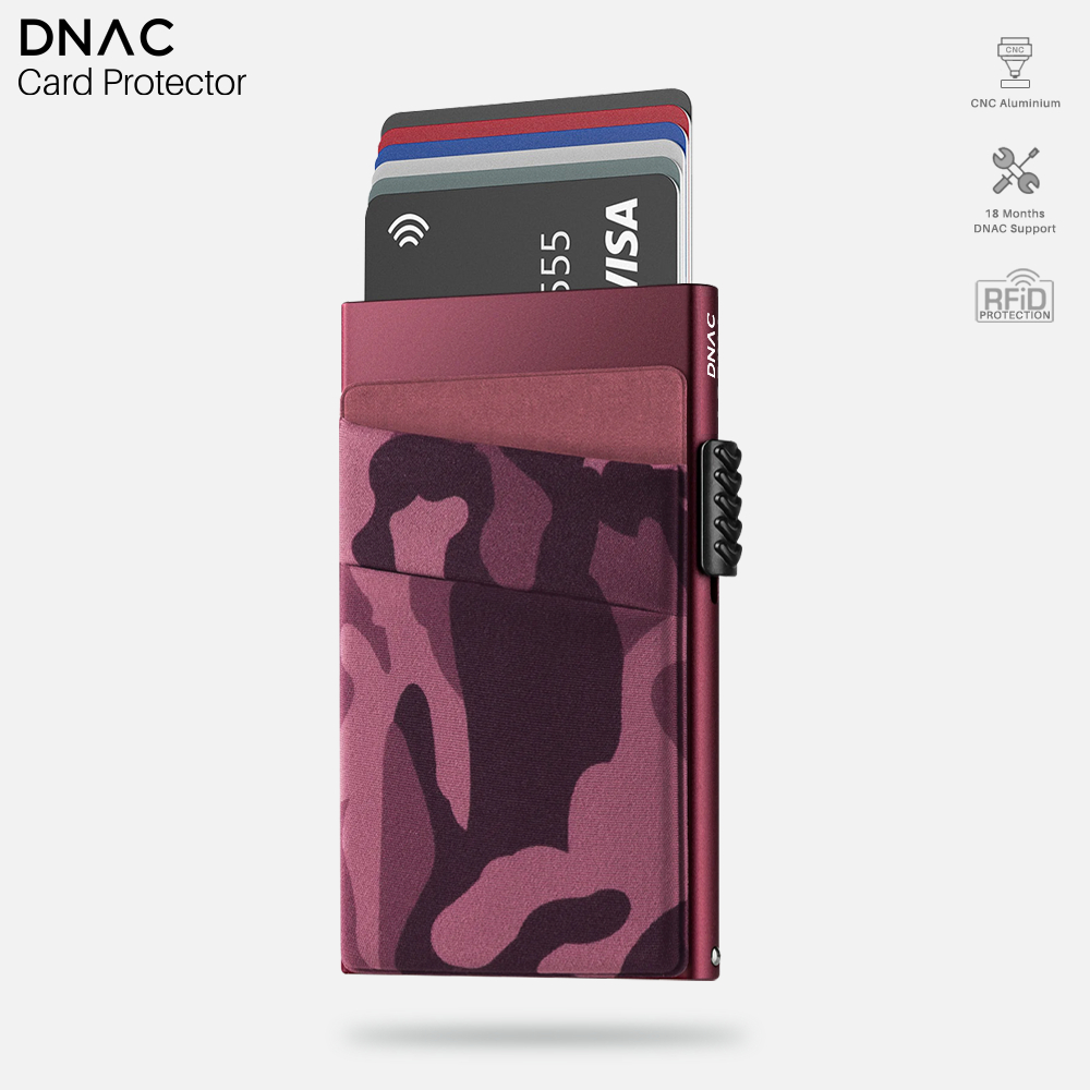 Jual DNAC Smart Wallet Card Holder RFID Dompet Kartu Minimalis Pria ...