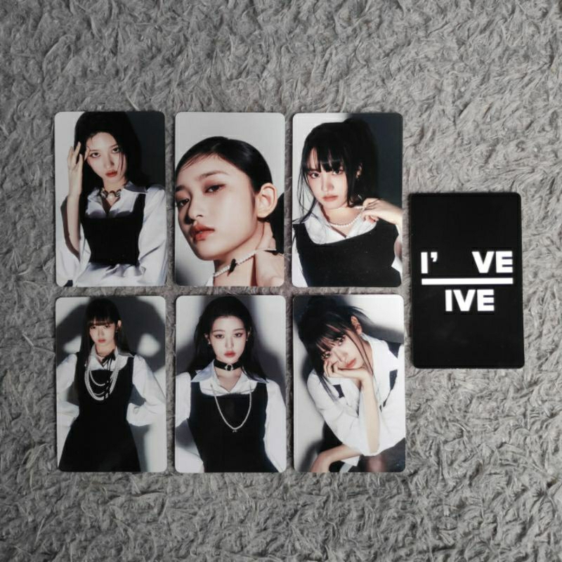Jual Photocard IVE iam kitsch ver 1 | Gaeul Leeseo Liz Rei Wonyoung Yujin | Shopee Indonesia
