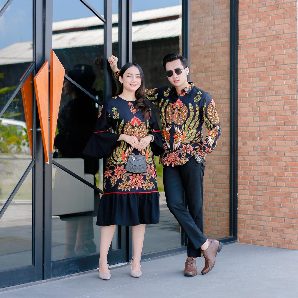 Jual Benang Raja Batik Couple Pria Wanita Tulis Primis Motif ...