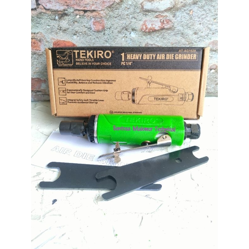 Jual TEKIRO 1/4" Air Die Grinder Grenda GurindaTangan Tuner Botol Angin ...