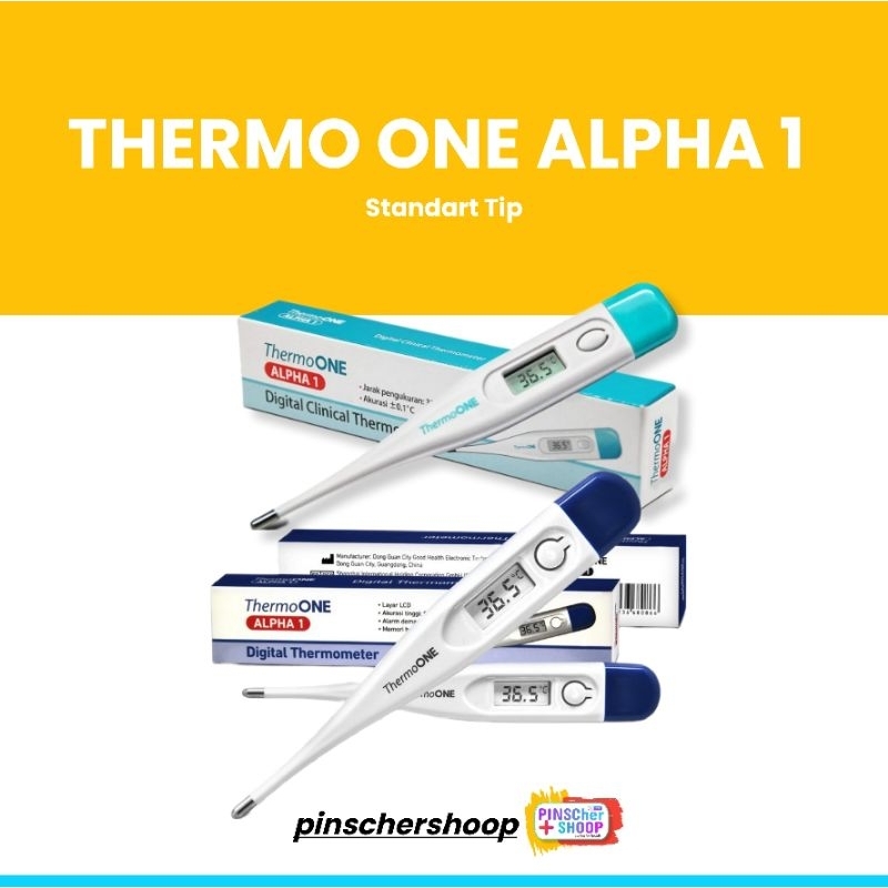 Jual TERMOMETER DIGITAL KAKU THERMOMETER ALPHA ONE ONEMED | Shopee ...