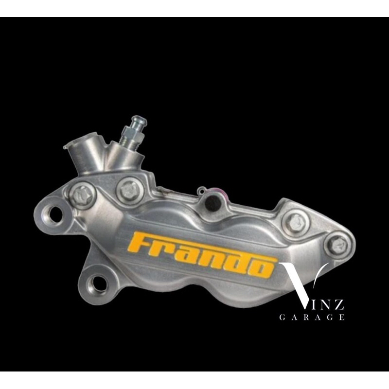 Jual Caliper Kaliper Frando 4 Piston FR6 Light Hard Anodized Posisi ...