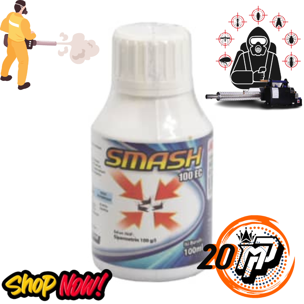 Jual Chemical Obat Fogging Smash Insektisida 100ec 100 Ml Nyamuk ...