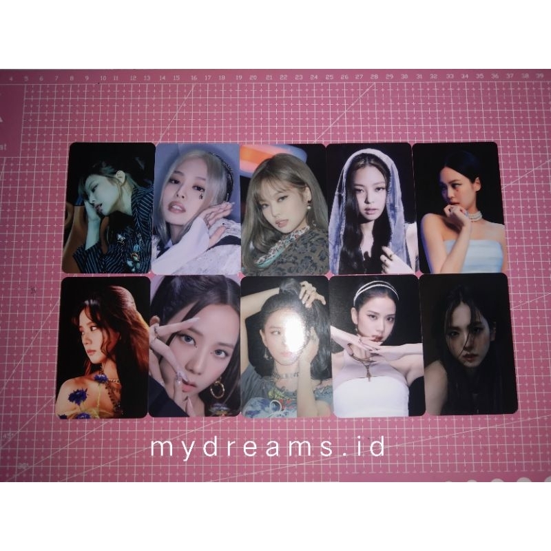 Jual [READY] PHOTOCARD BP TOUR JENNIE JISOO LISA ROSE POP UP STORE ...