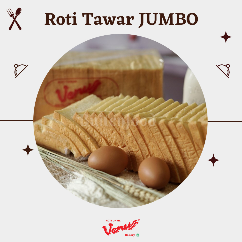 Jual Roti Tawar JUMBO original by venus bakery | Shopee Indonesia