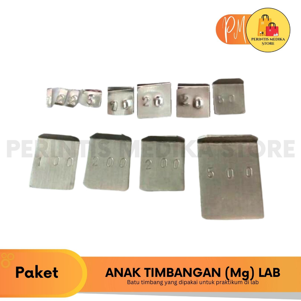 Jual Anak Timbangan Mg Lengkap / Antim Miligram Lab | Shopee Indonesia