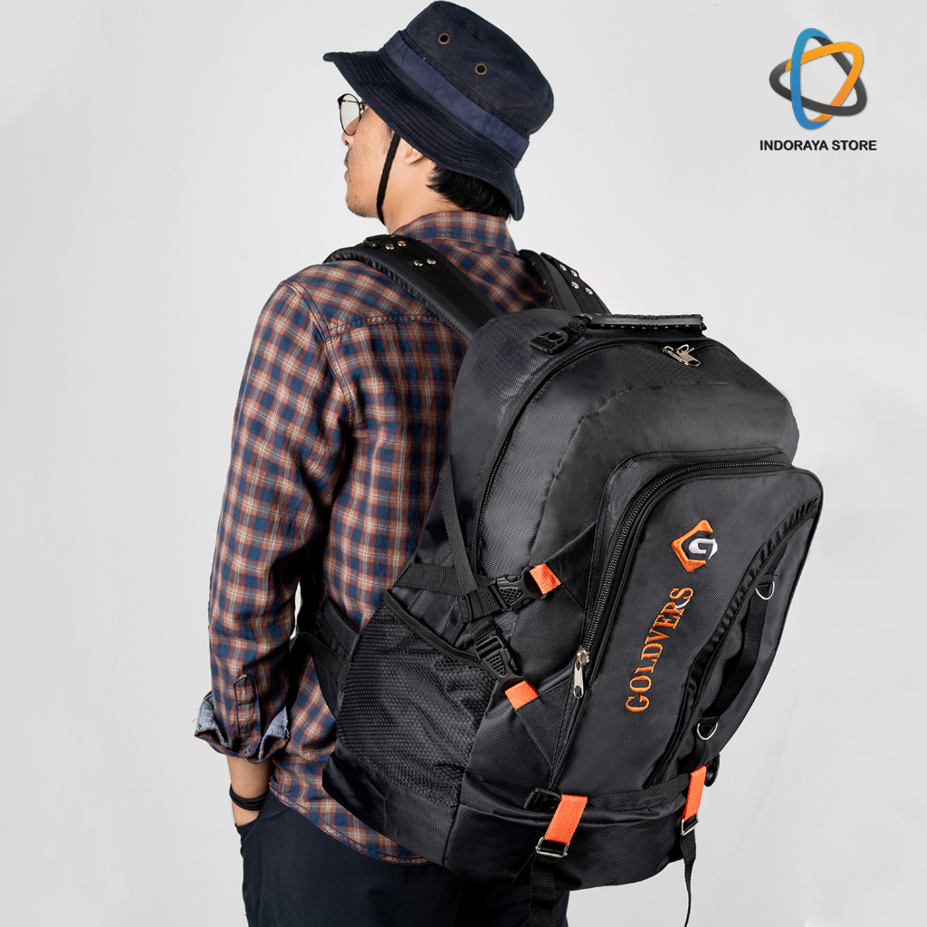 Jual Tas Ransel Carrier 60L Backpack Pria Original Goldvers | Shopee ...