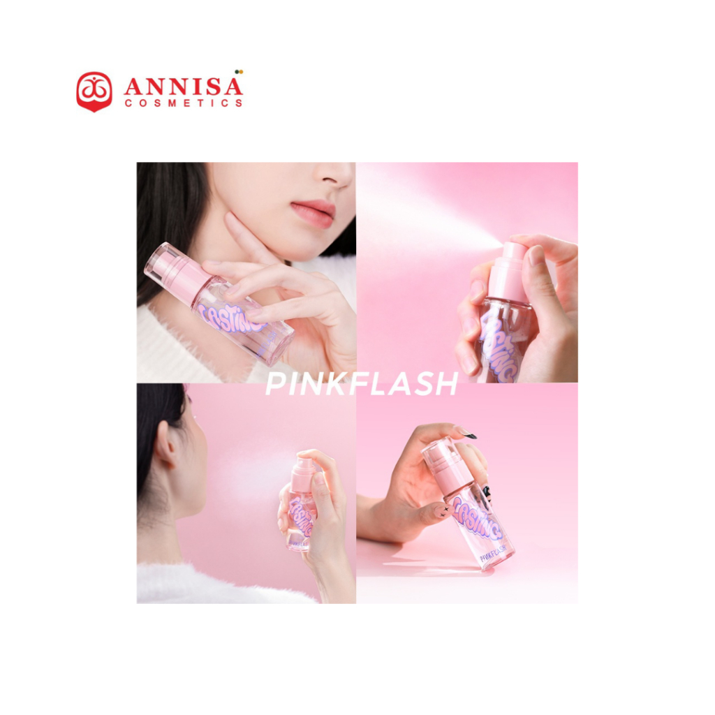 Jual PINKFLASH Setting Spray Shine PF-F10 | Shopee Indonesia