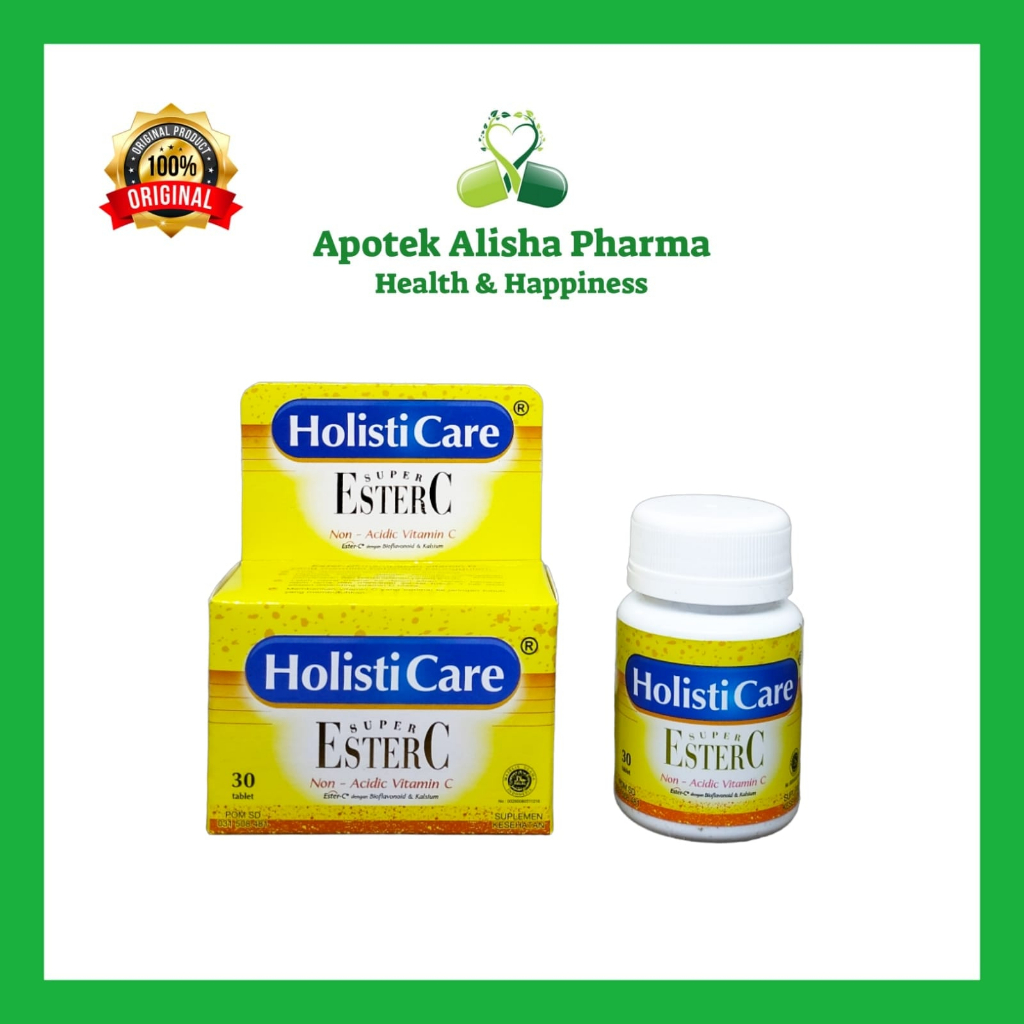 Jual Holisticare Super Ester C / Ester-C Tablet Vitamin C + Zink Aman ... Jual Holisticare Super Ester C / Ester-C Tablet Vitamin C + Zink Aman ...