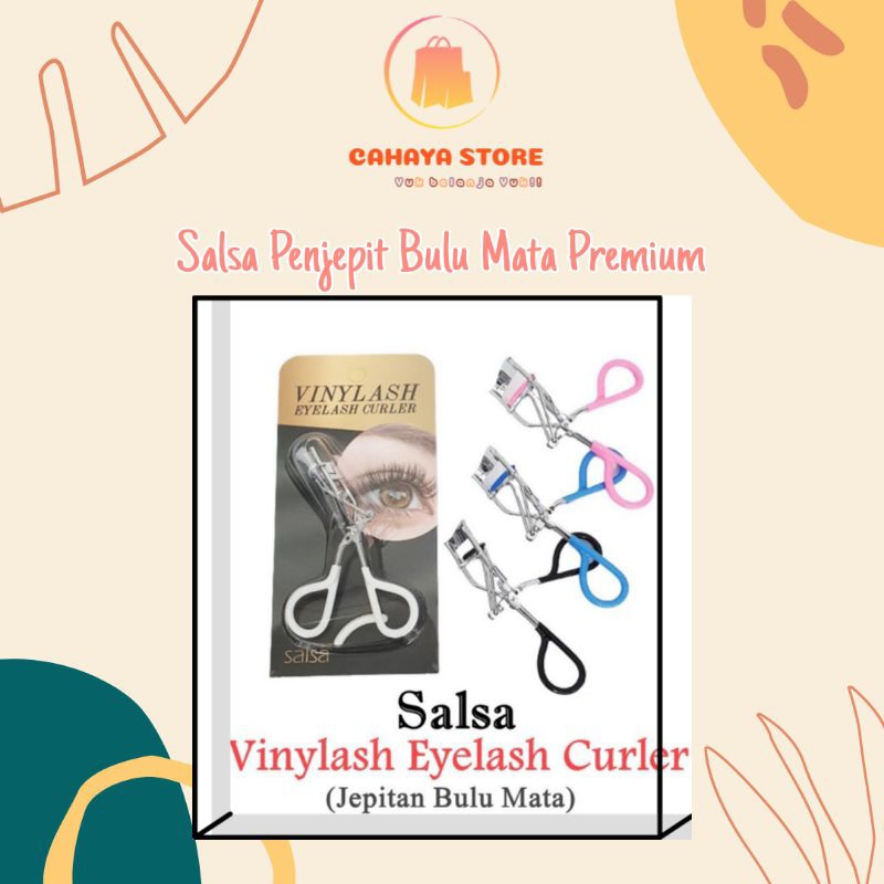 Jual SALSA VINYLASH EYELASH CURLER/PENJEPIT BULU MATA PREMIUM KEMASAN ...