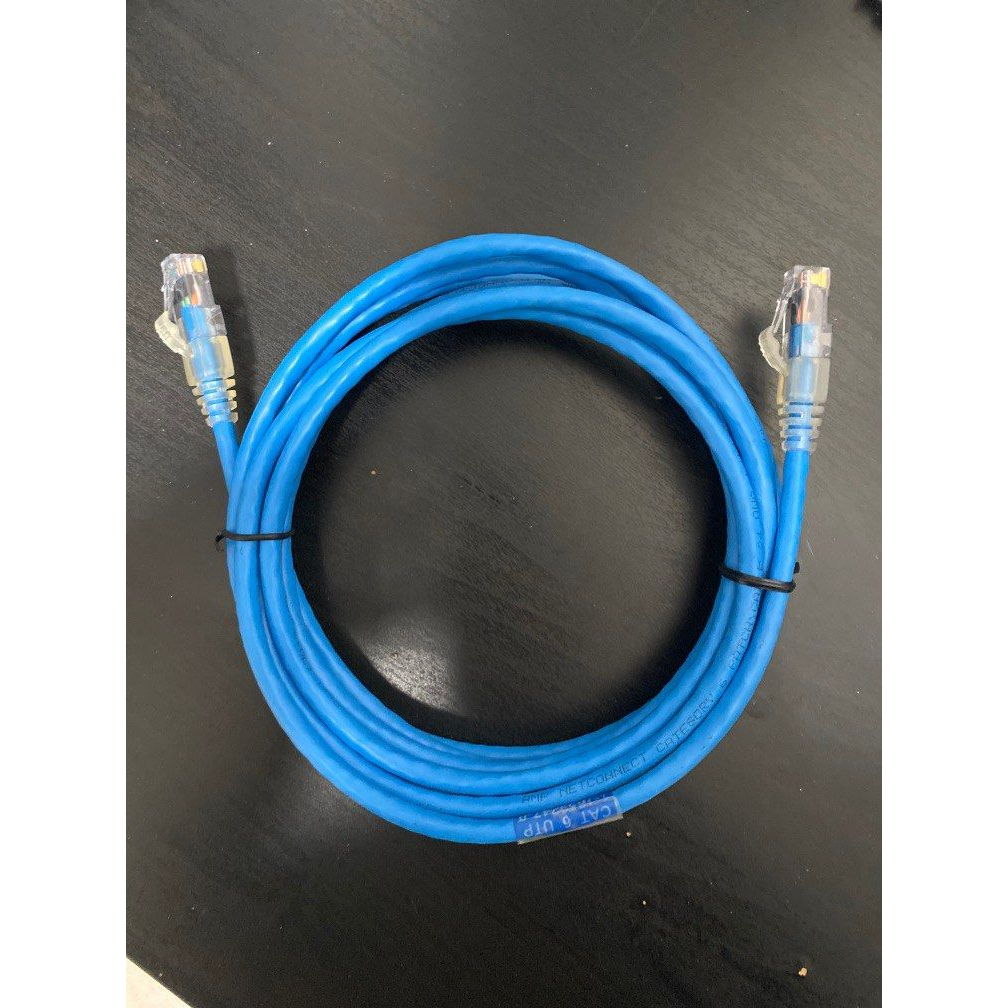 Jual Kabel LAN 3M CAT6 MP Patch Cord Blue Cat 6 COMMSCOPE LAN 2 METER | Shopee Indonesia