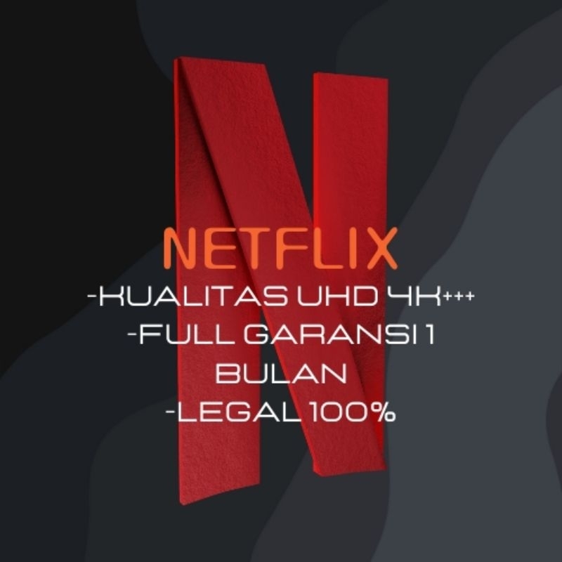 Jual NETFLIXXX PREMIUM UHD 4K+++ FULL GARANSI DURASI 1-3 BULAN NO VPN DIJAMIN LANCAR | Shopee ...