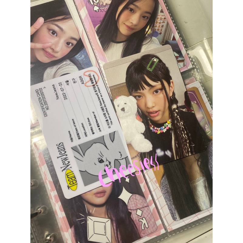 Jual photocard pc weverse ver A hyein boneka hyeinbon id card idc grup ...