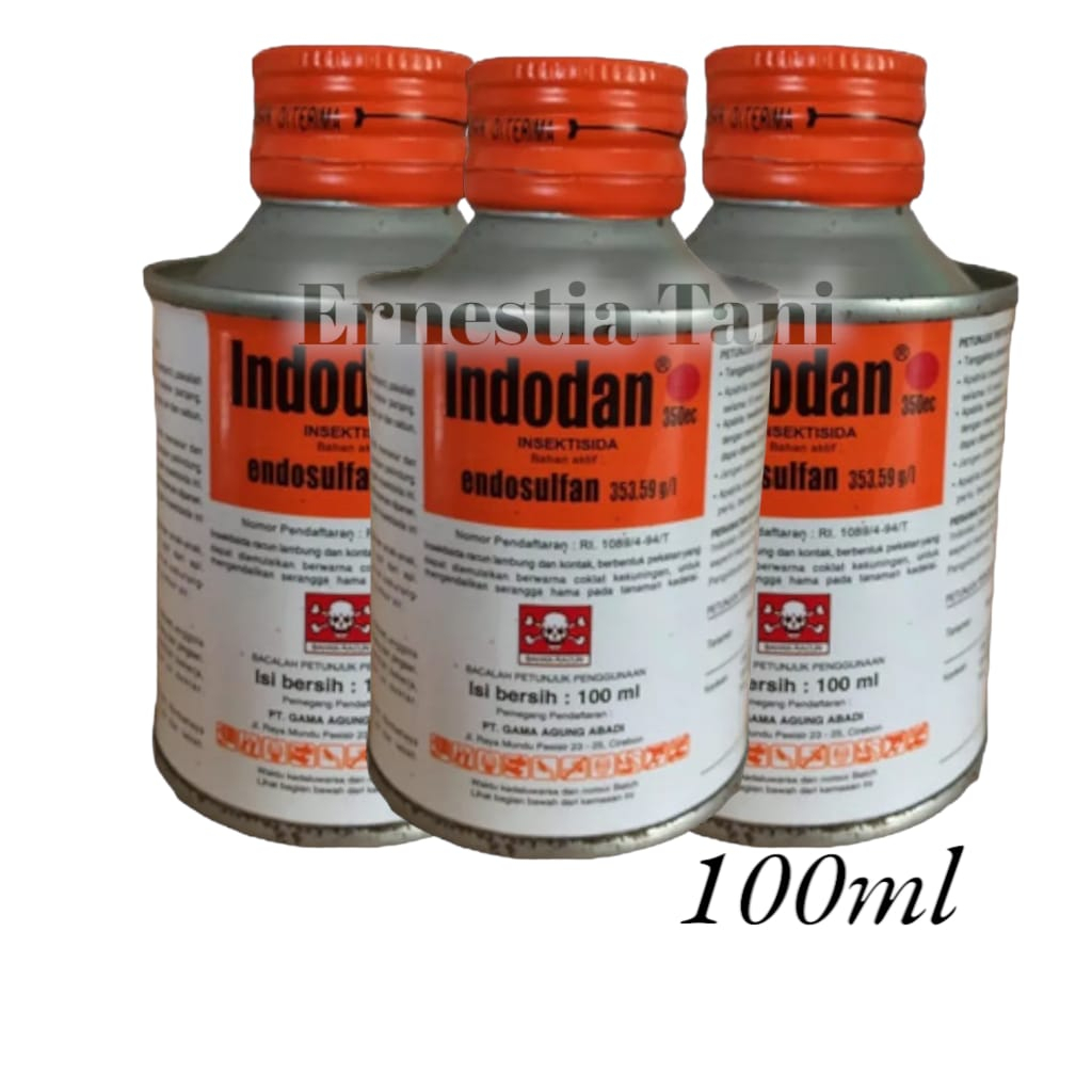Jual Insektisida Indodan 350EC 100ml Bahan Aktif Endosulfan 353,59 g/l ...