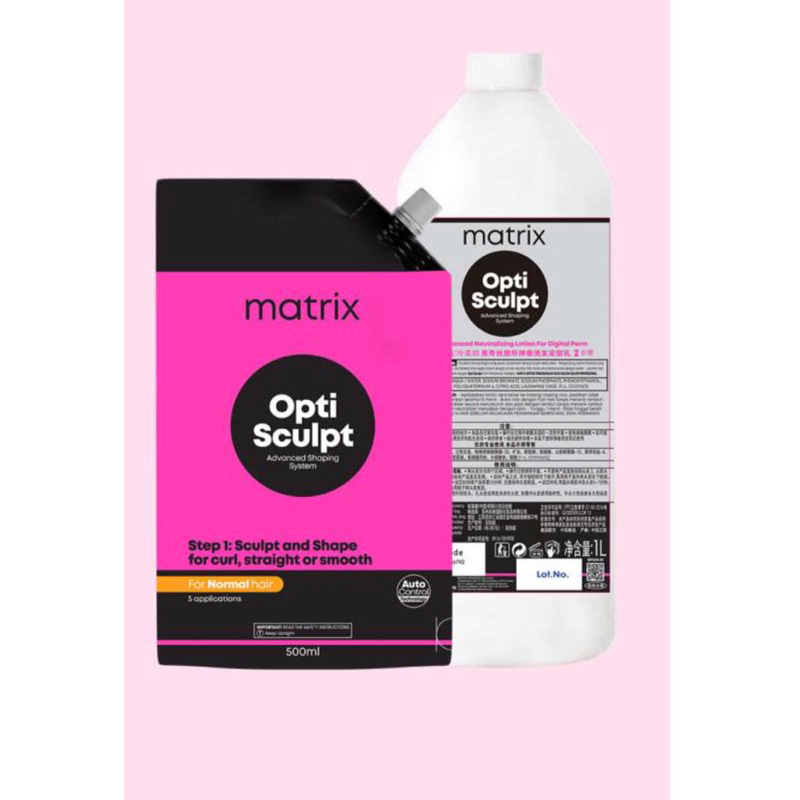 Jual MATRIX Opti Sculpt Cream 500ml step 1 | Shopee Indonesia