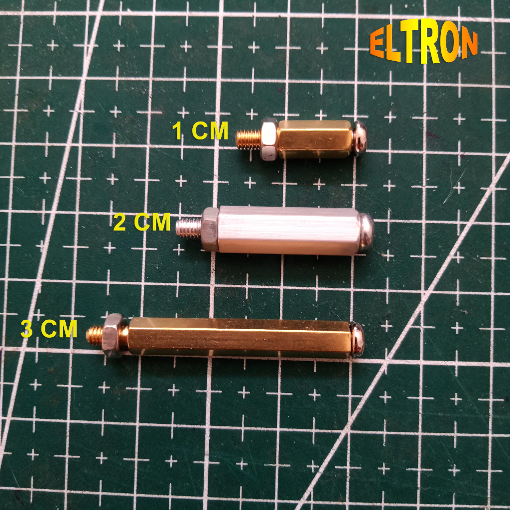 Jual Pangkon PCB Spacer PCB 1 cm / 2 cm / 3 cm | Shopee Indonesia