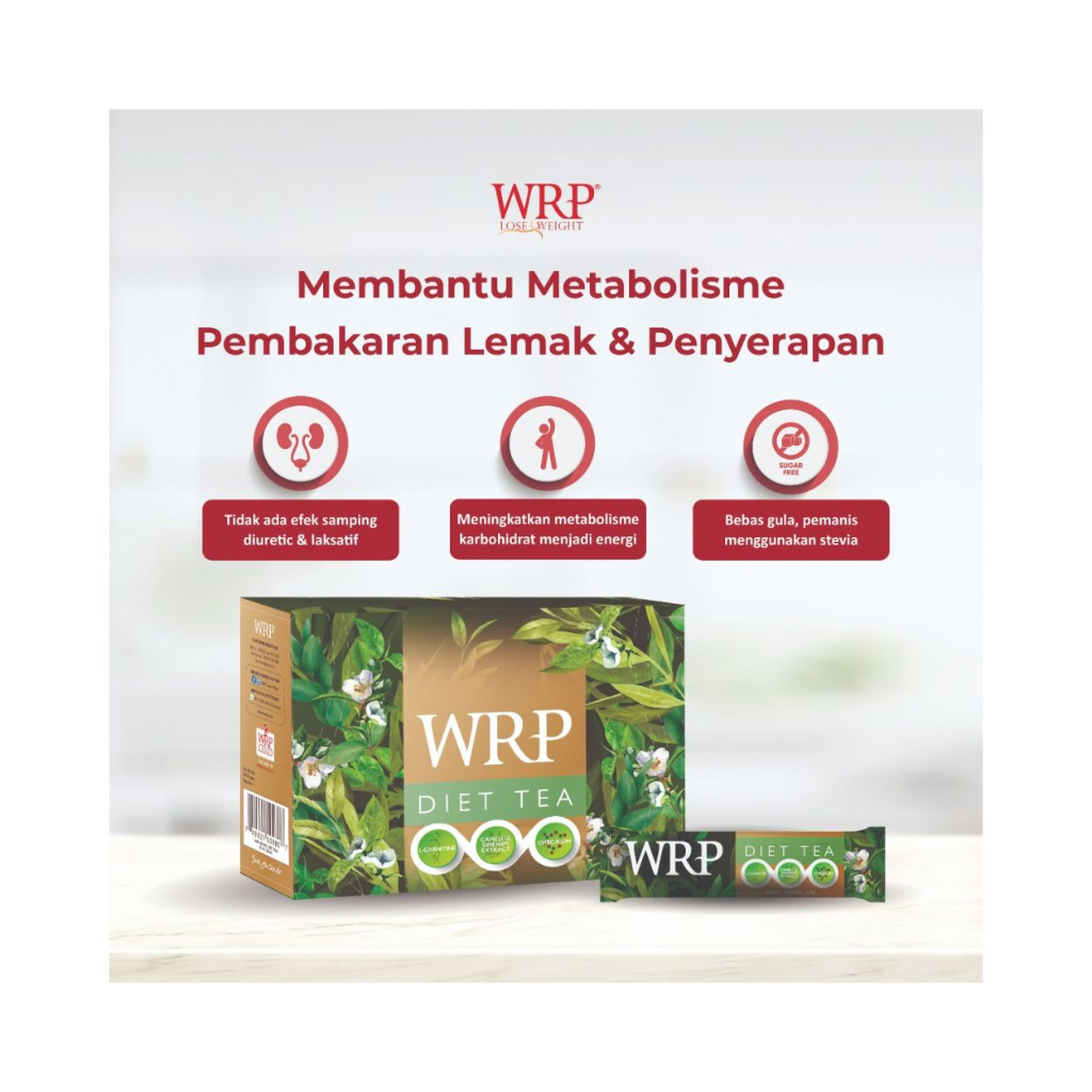 Jual WRP DIET TEA GREEN TEA (10 SASET) | Shopee Indonesia