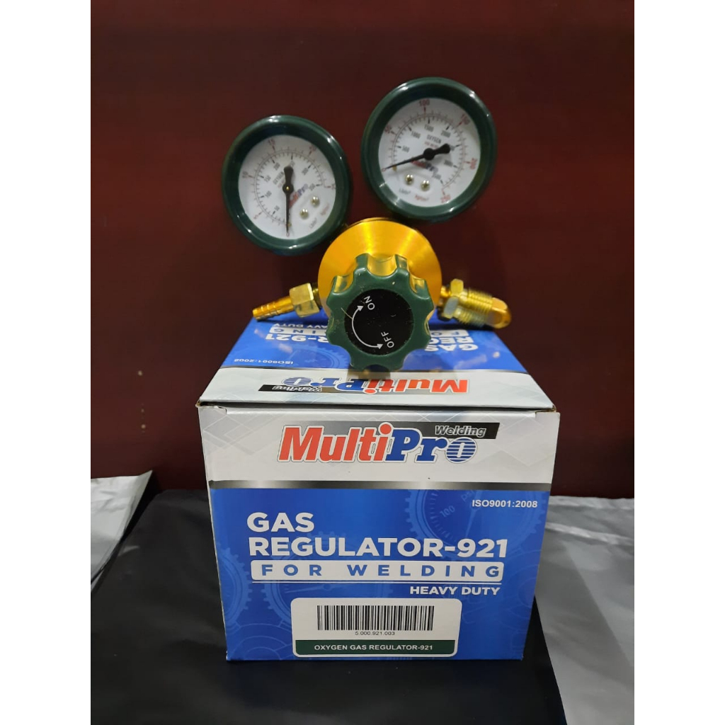 Jual Regulator Las Oxygen Heavy Duty MULTIPRO-921 Oxygen Regulator ...