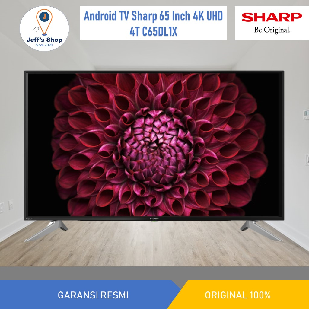 Jual LED Android Smart TV Sharp 65 Inch 4K Ultra-HDR 4T C65DL1X ...