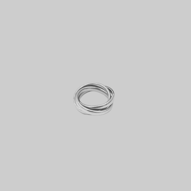 Jual Stuudio Particular - TRINITY Ring Cincin Unisex Stainless Steel ...