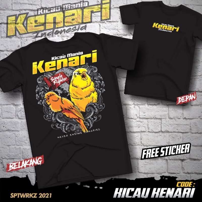 Jual New Desain/Kaos Kenari | Shopee Indonesia