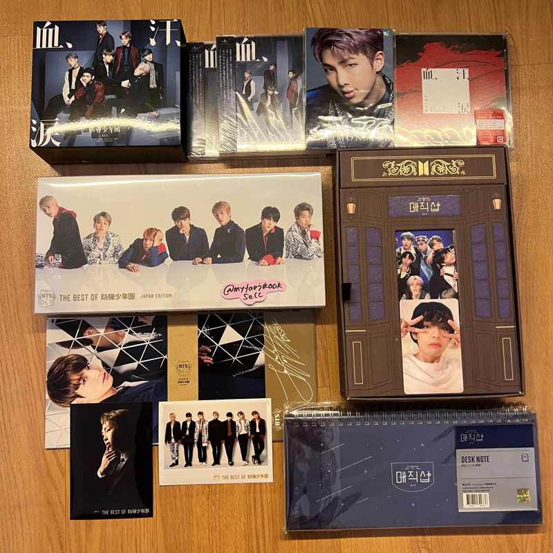 Jual bts 5th muster dvd magic shop korea kr fullset unsealed taehyung ...