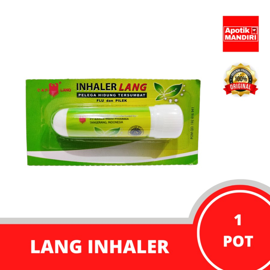 Jual LANG INHALER - PELEGA HIDUNG TERSUMBAT | Shopee Indonesia