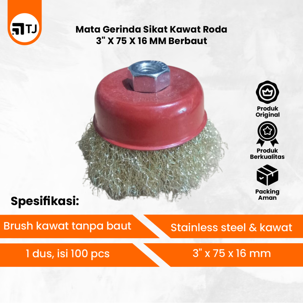 Jual ProXpert Mata Gerinda Sikat Roda Berbaut Kawat Mata Gerinda Sikat ...