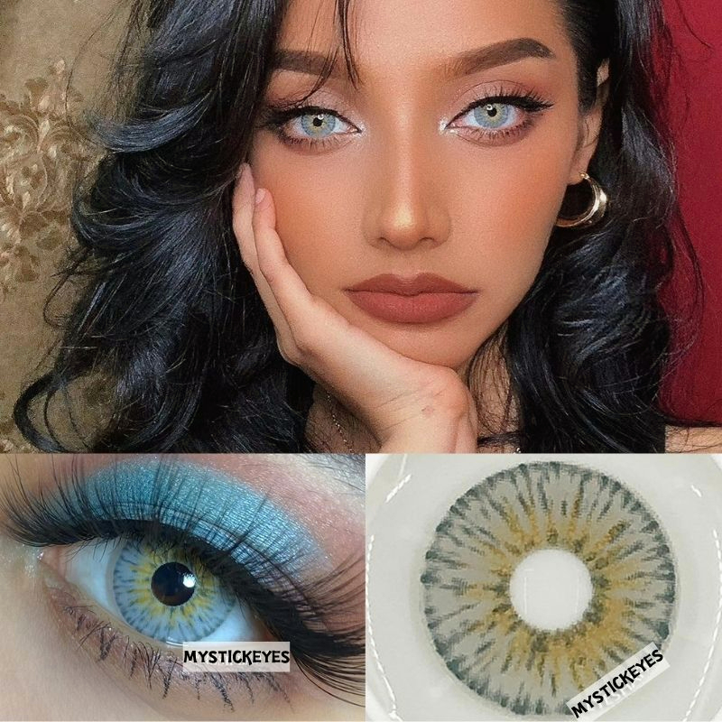 Jual [ COD] MYSTICEYES SOFTLENS NEW YORK SERIES LENSA KONTAK GOGH GREY ...