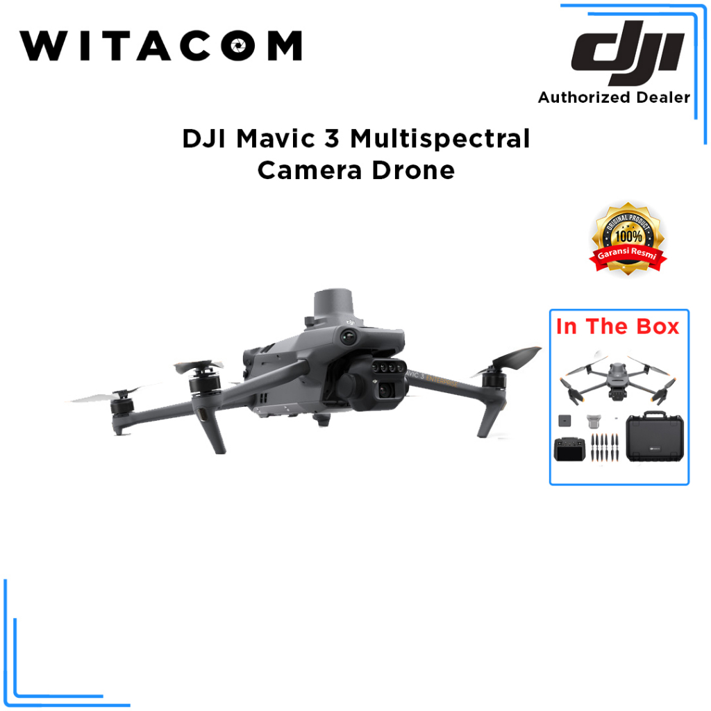 Jual DJI Mavic 3 Multispectral Drone Kamera - Garansi Resmi | Shopee ...