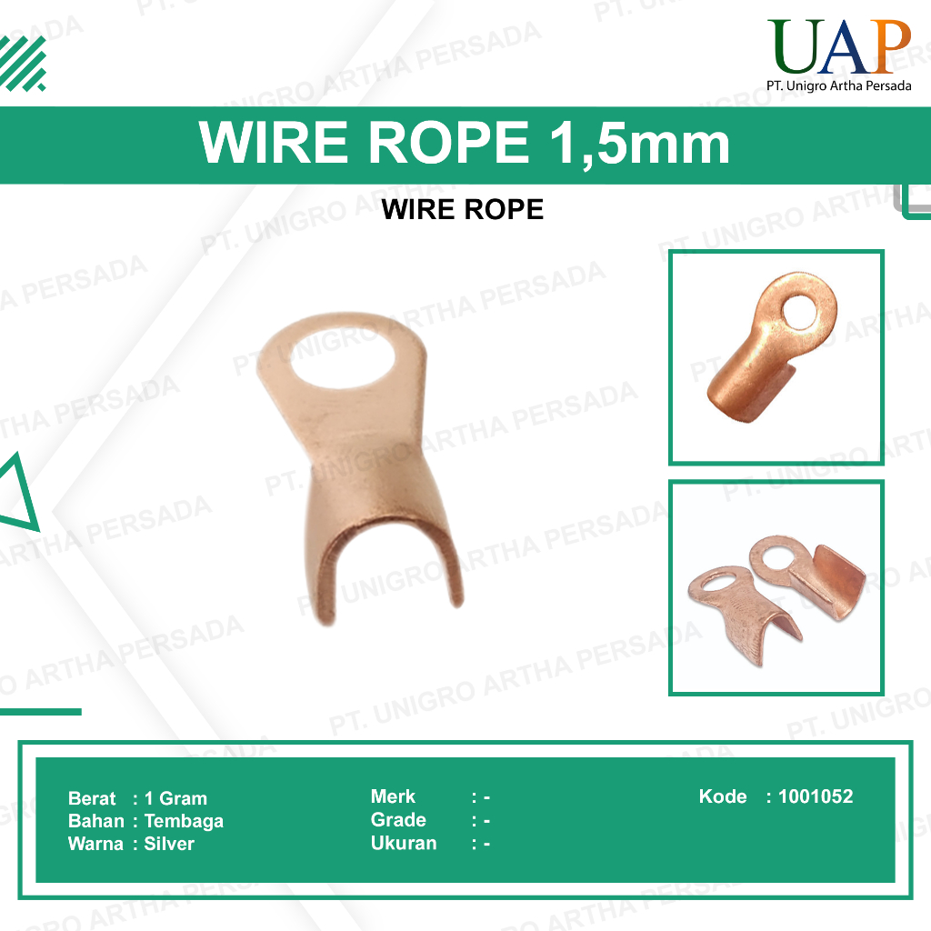 Jual Klem Wire Rope 3 MM | Shopee Indonesia