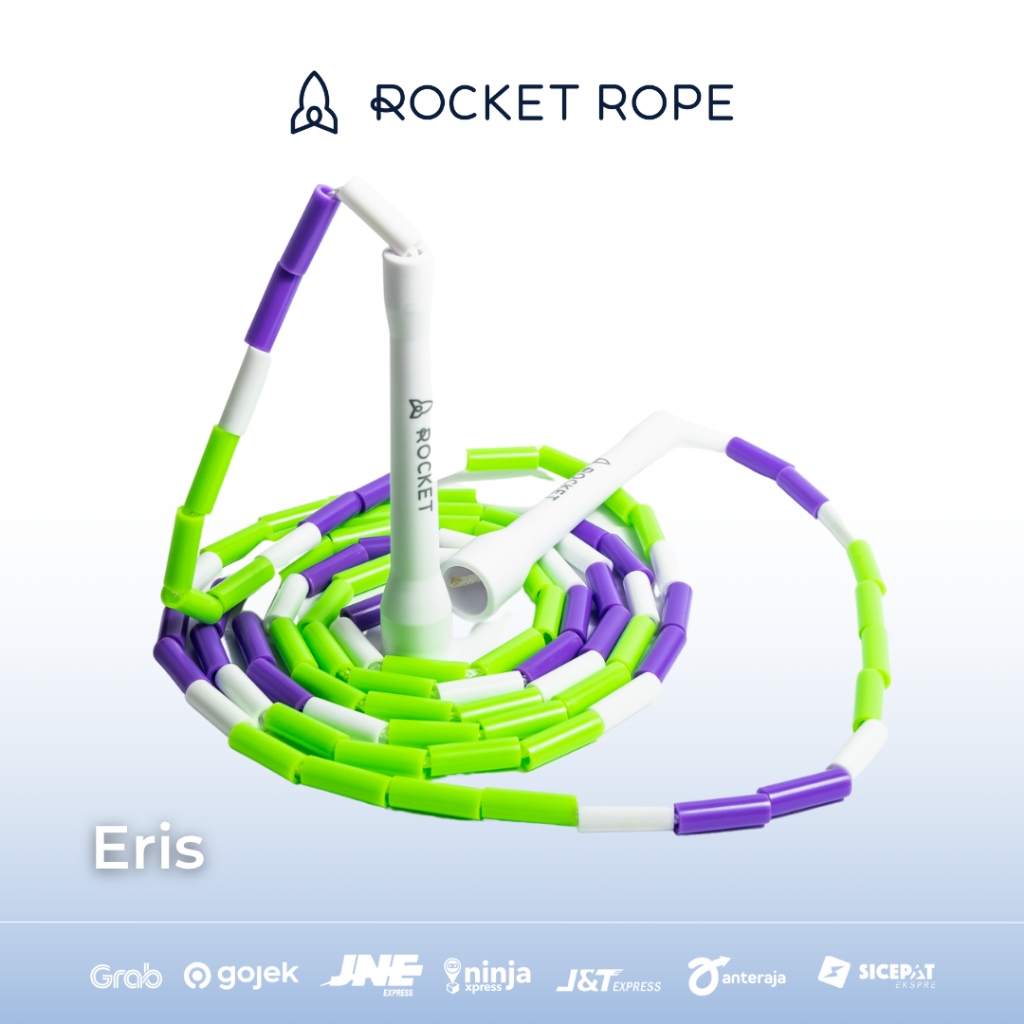 Jual [ROCKET ROPE] 3-4 Colors Beaded Jump Rope Milky Way Series Short ...