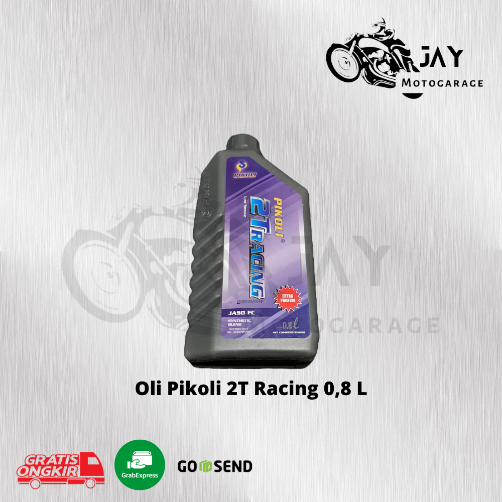 Jual Oli Samping Pikoli 2T Racing Jaso Fc Low Smoke Synthetic 800ml ...