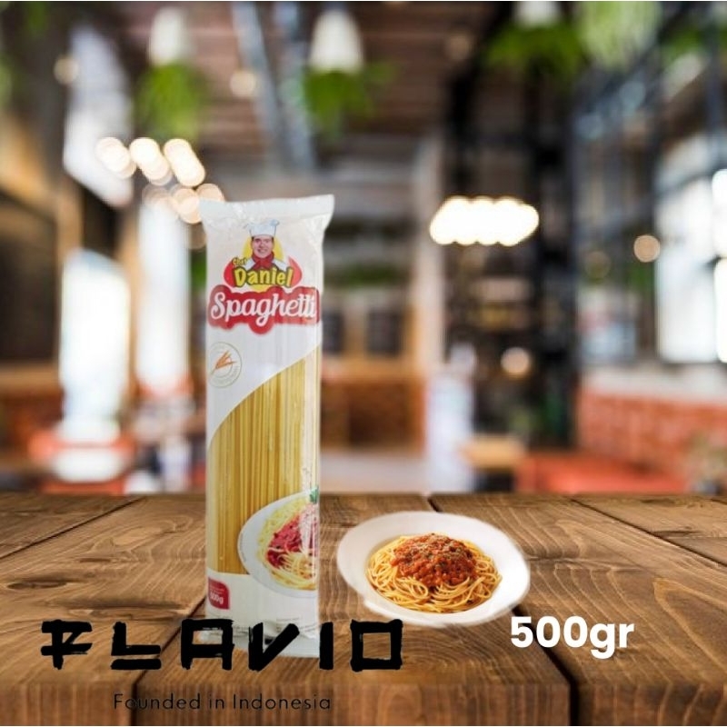 Jual Spageti Pasta Chef daniel 500gr | Shopee Indonesia