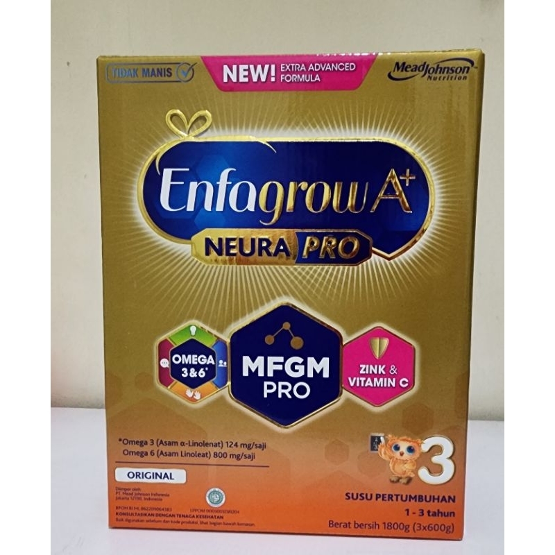 Jual Susu A+3 Rasa ORIGINAL 1800 gram_Exp. FEB 2027 | Shopee Indonesia