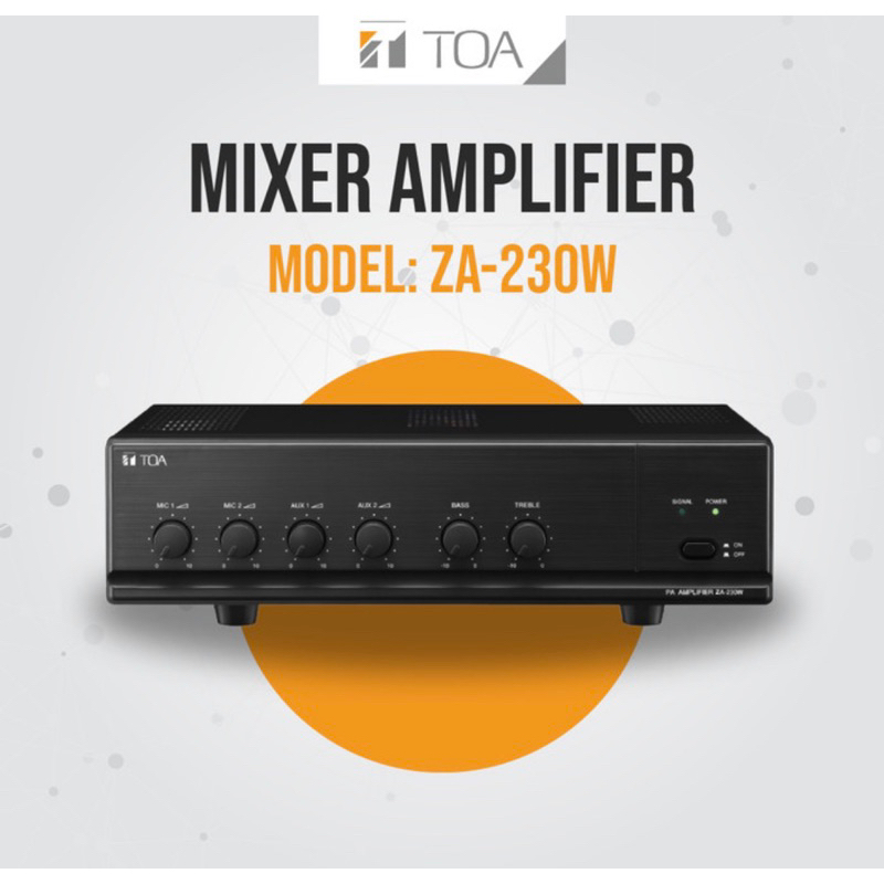 Jual TOA ZH-230W Mixer Toa Amplifier 30 Watt | Shopee Indonesia