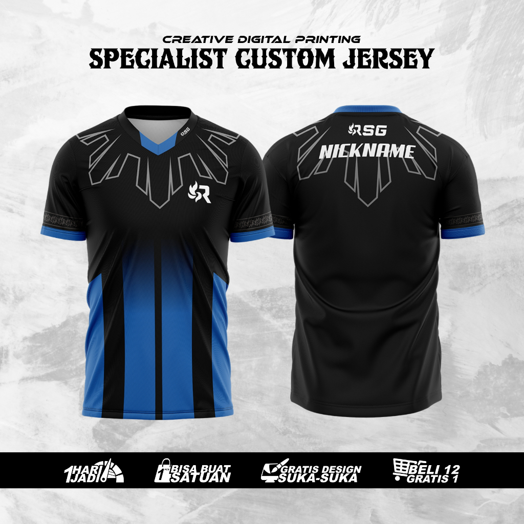 Jual JERSEY GAMING RSG PH RESURGENCE AWAY ESPORTS TERBARU 2023 FREE ...