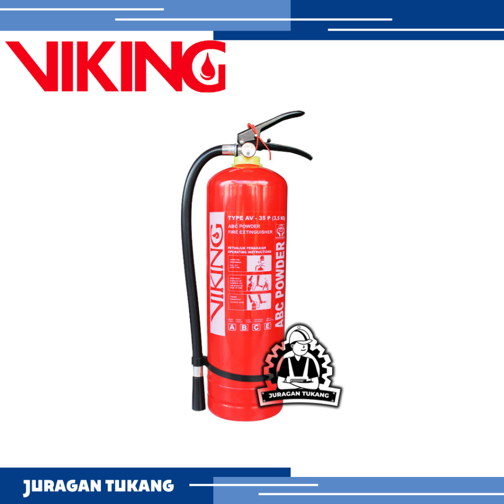 Jual APAR Racun Api Pemadam Api 6Kg Chemical Powder ABC VIKING AV-60P ...