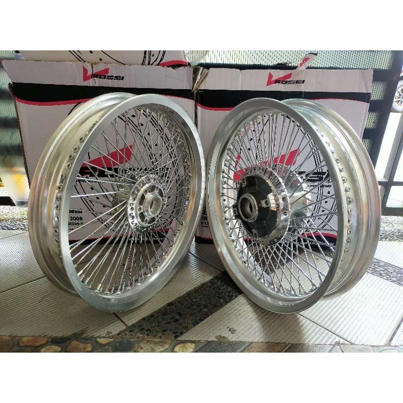 Jual VELG SET JARI JARI SERIBU ROSSI 185 215 RING 17 TIGER REVO CB150R ...