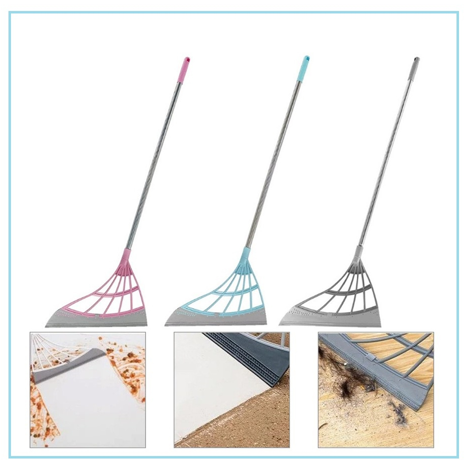 Jual Sapu Lipat Silikon Karet 2 in 1 Alat Pel Scrapper Pembersih Lantai ...