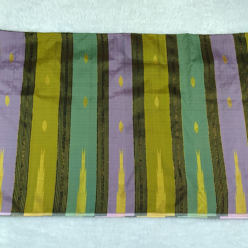 Jual kain sarung sutra tenun lipa sabbe asli corak pucuk 4 warna ...